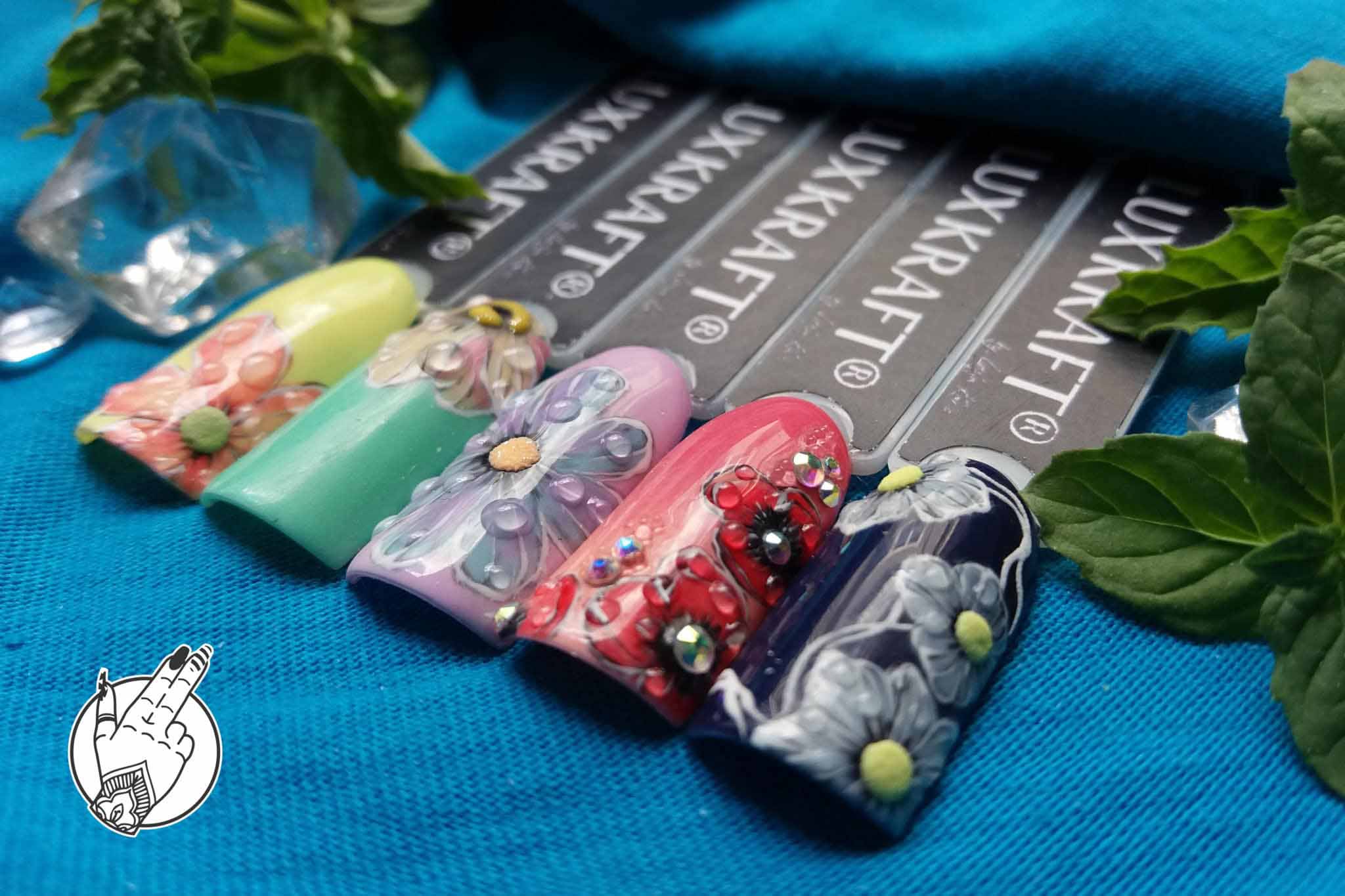 Tehnika Za Cvetni Dizajn U Nail Art u Pastel Flora Zlochesti Studio Tehnika Za Cvetni Dizajn U Nail Art u Pastel Flora Zlochesti Studio